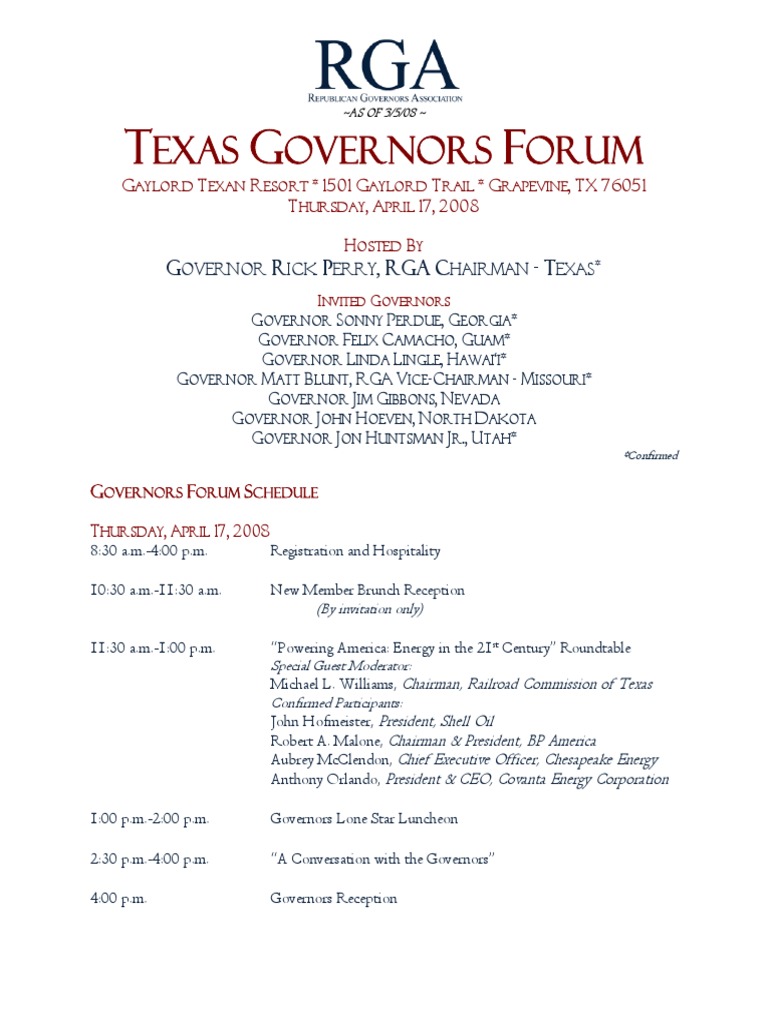 2008 Texas Fact Sheet | PDF | Texas | Politics Of The United States