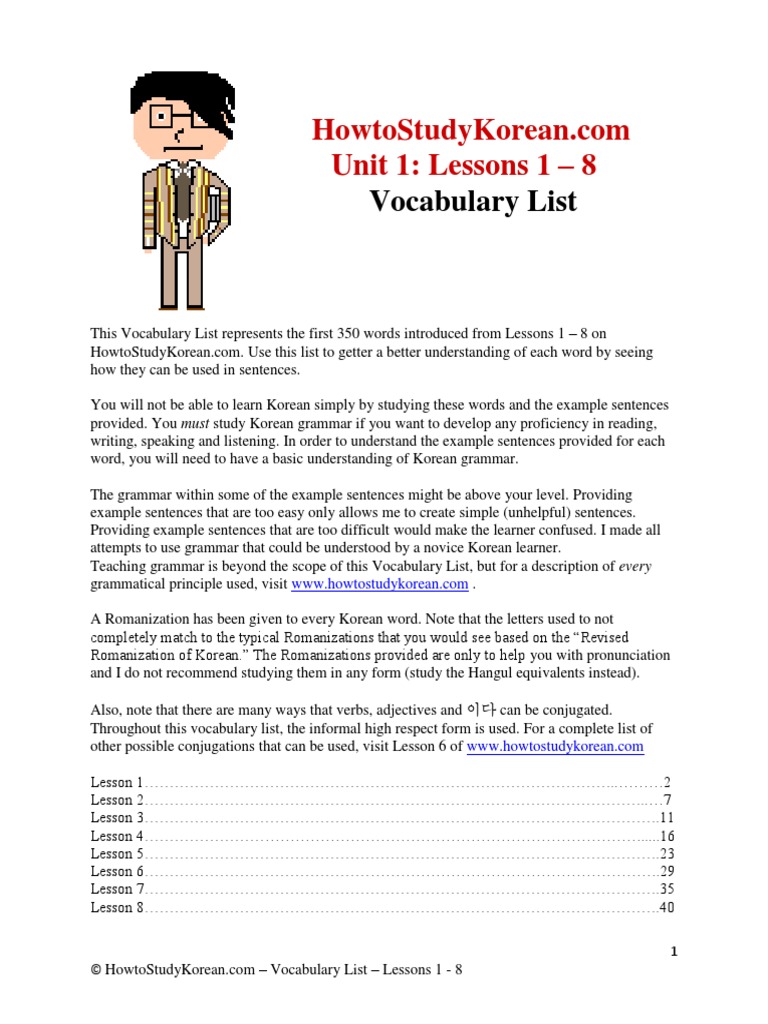 Howto Study Korean | PDF