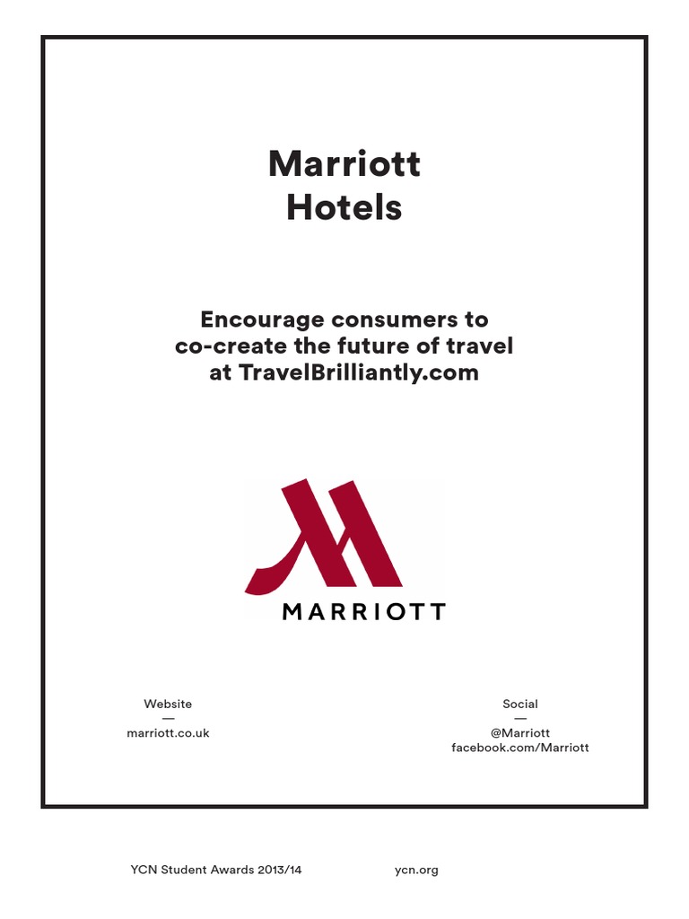 Marriott Brief | PDF | Brand | Communication