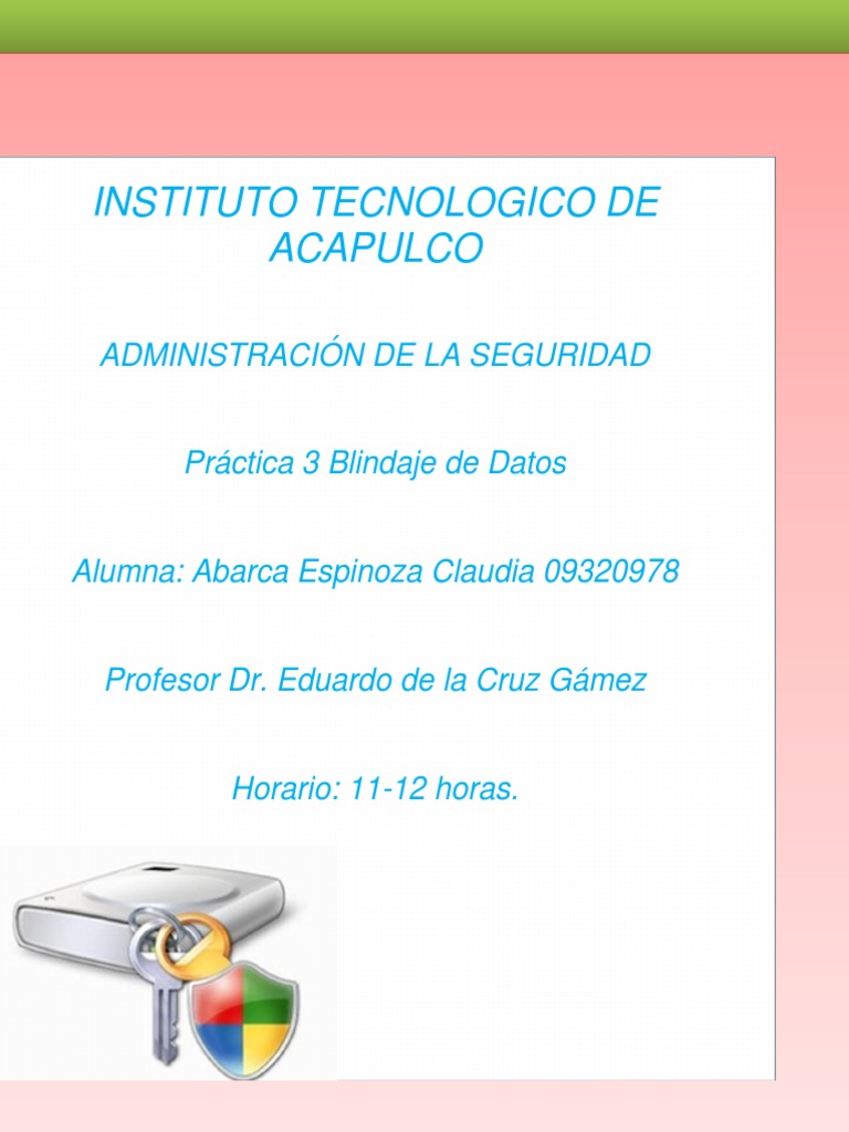 Cifrado de Unidades con BitLocker | PDF | Comunicación segura | Archivo ...