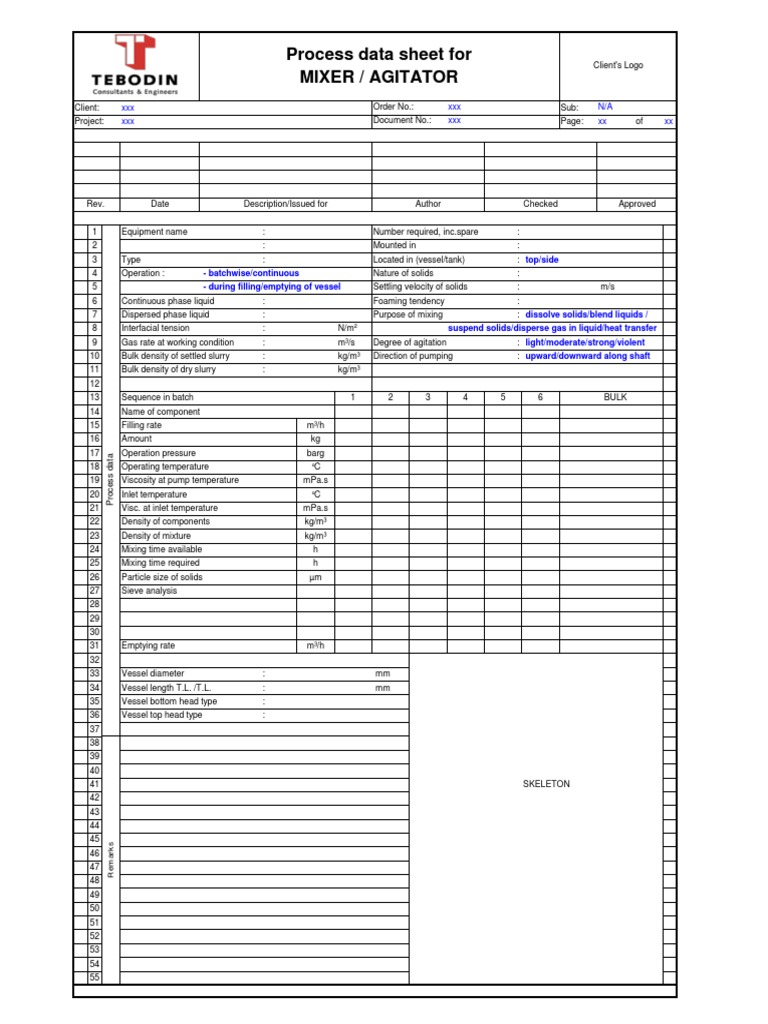 3181xxx - PDS For Mixer - Agitator | PDF | Computers | Technology ...