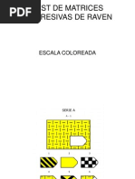 Test de Raven - Escala Coloreada | PDF