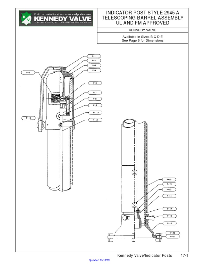 Kennedy Valve Indicator Post Installation Guide | PDF | Nut (Hardware ...
