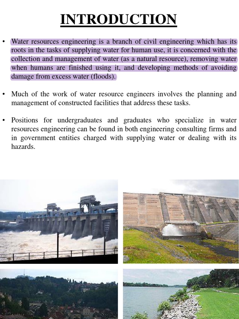 1 Introduction WRE | PDF | Water Quality | Water Resources