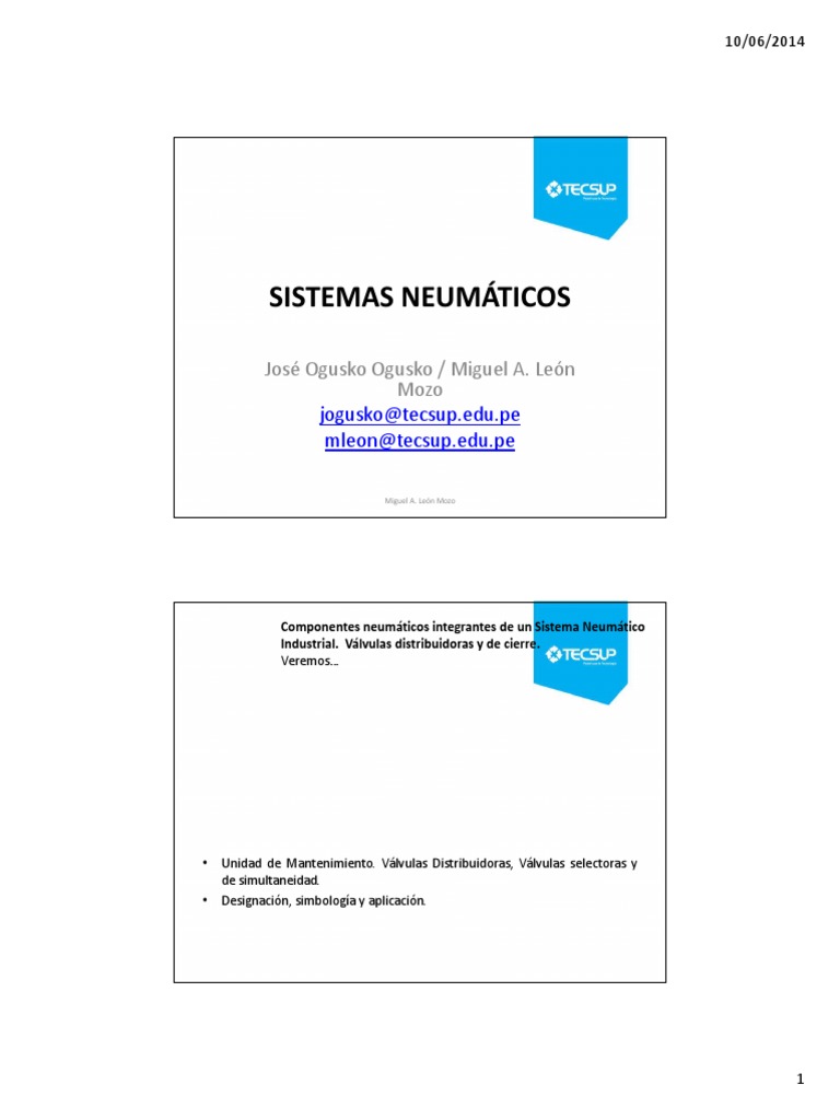 Clase Nro 03 - Simbología Neumática & Valvulas de Distribución ...