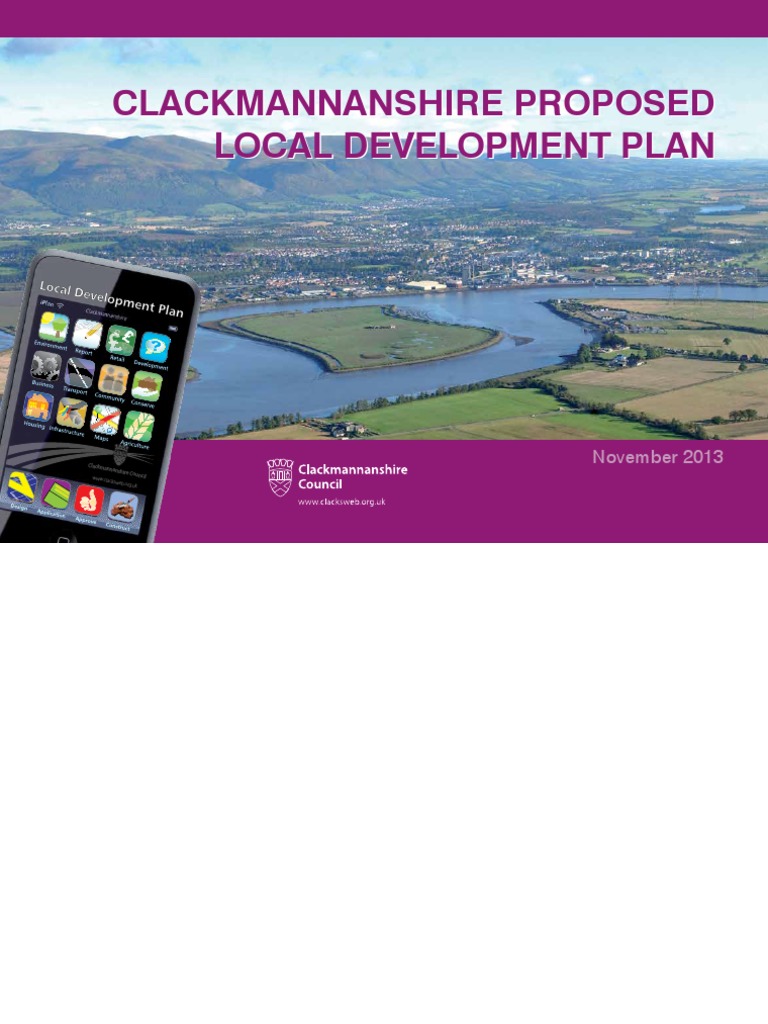CD034 Clackmannanshire Proposed Local Development Plan (November 2013 ...
