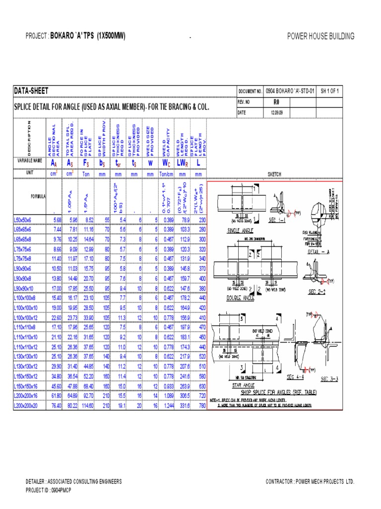 Structural Splice Details | PDF