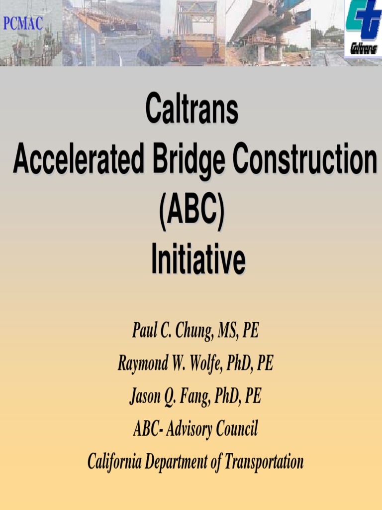 Guidelines For Accelerated Bridge Construction Using PrecastPrestressed ...