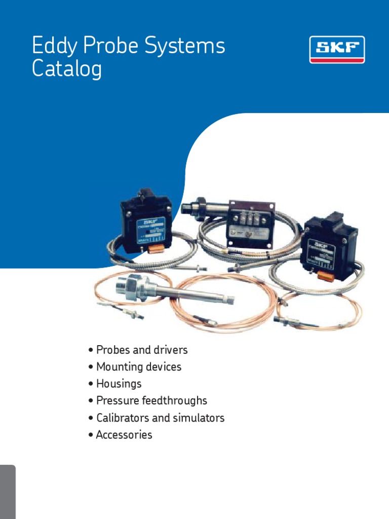 SKF Eddy Current Probes Systems | PDF | Bearing (Mechanical ...