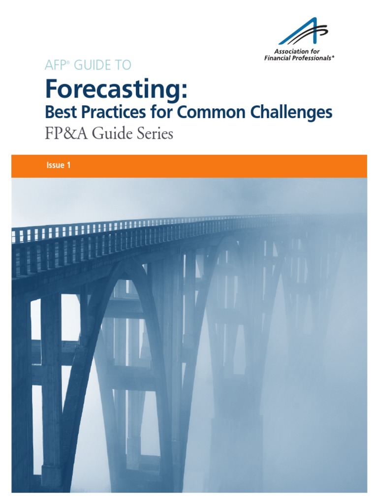 Forecasting Best Practices For Common Chalenges | PDF | Forecasting | Chief Financial Officer