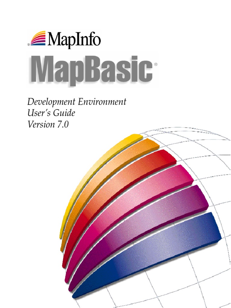 Mapbasic v7.0 User Guide | PDF | Computer Program | Programming