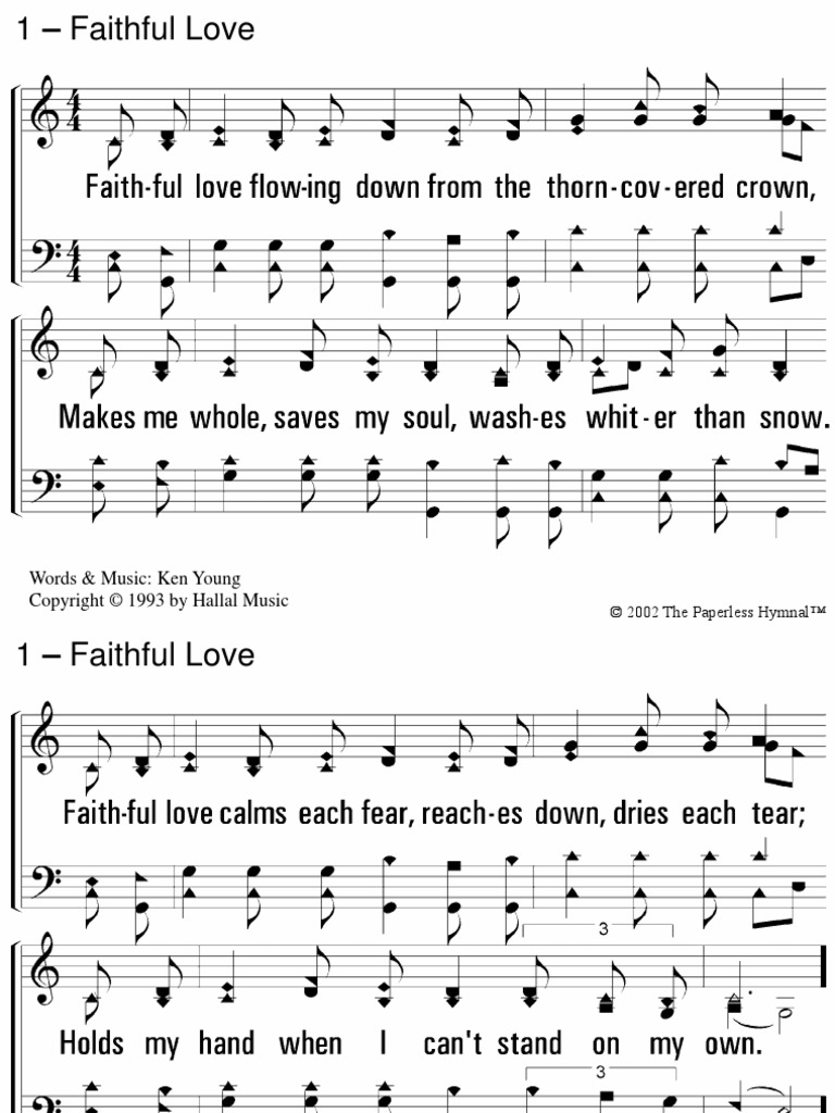 Faithful Love | PDF | Vineyard | Religious Behaviour And Experience