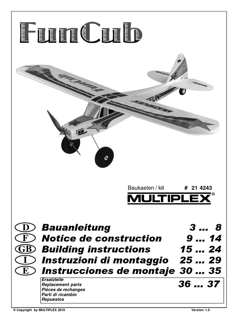 Fun Cub Manual | PDF