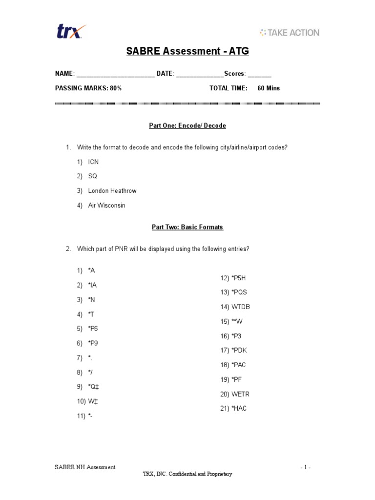 Sabre GDS Assessment | Anti Competitive Behaviour | Aviation