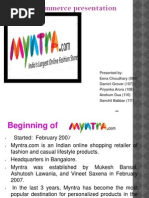 Myntra Project | PDF | Online Advertising | Advertising