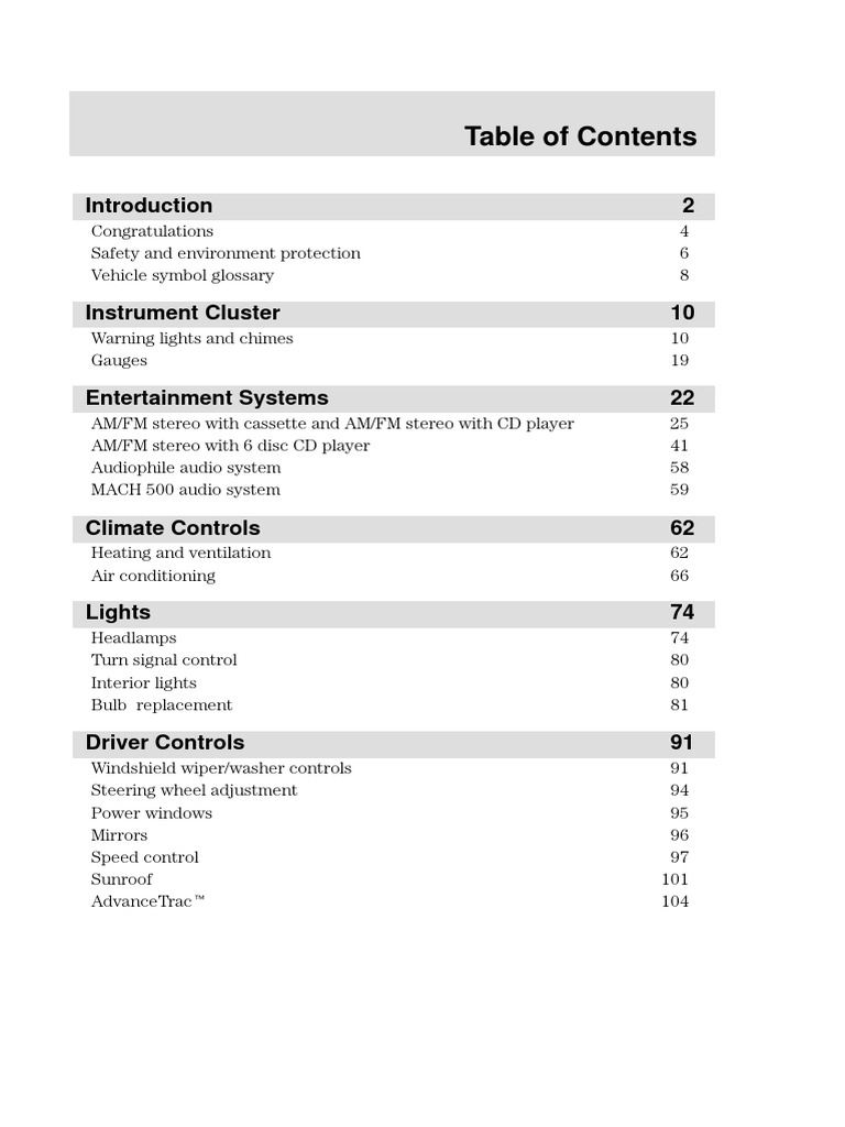 Ford Focus | PDF | Business | Computers