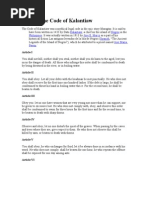 Maragtas Code and Code of Kalantiaw | PDF