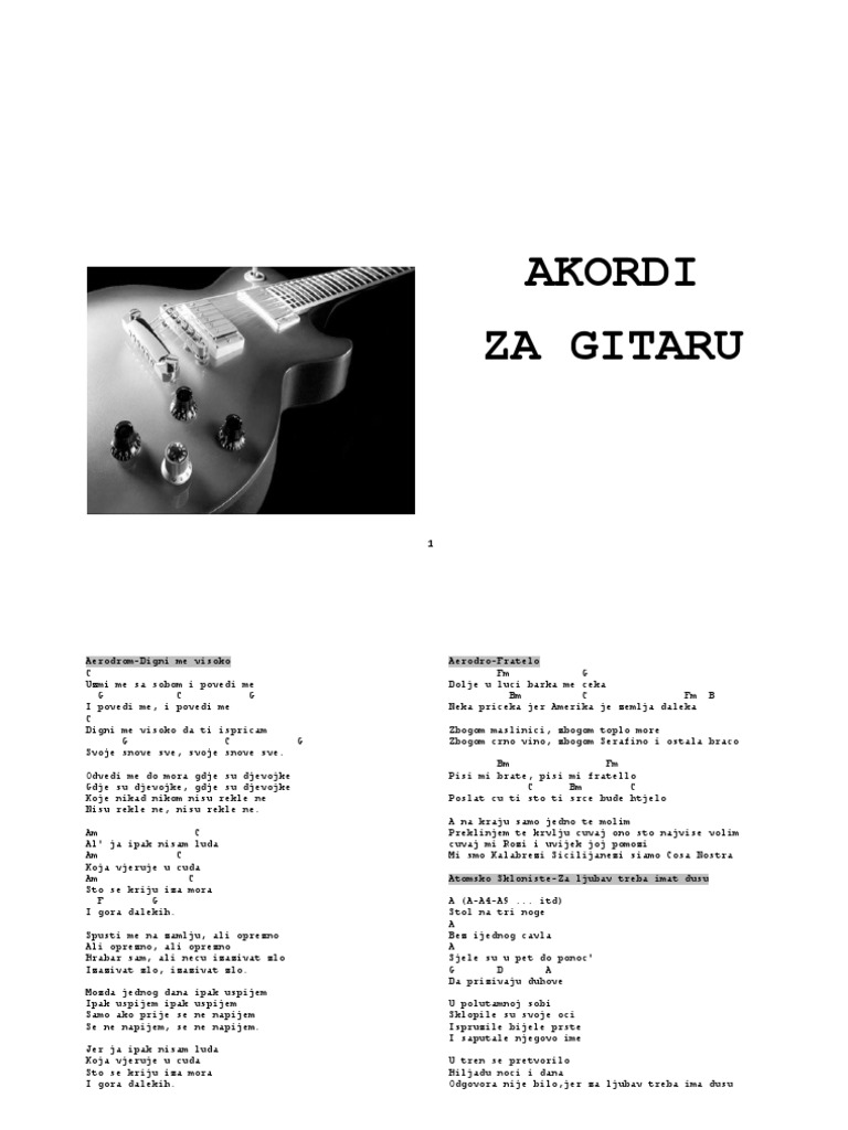 Akordi | PDF
