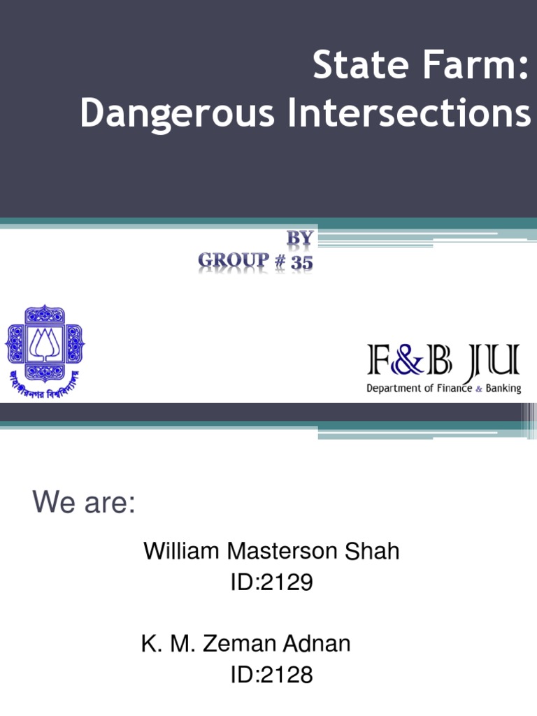 Presesentation On State Farm | PDF | State Farm Insurance | Traffic ...