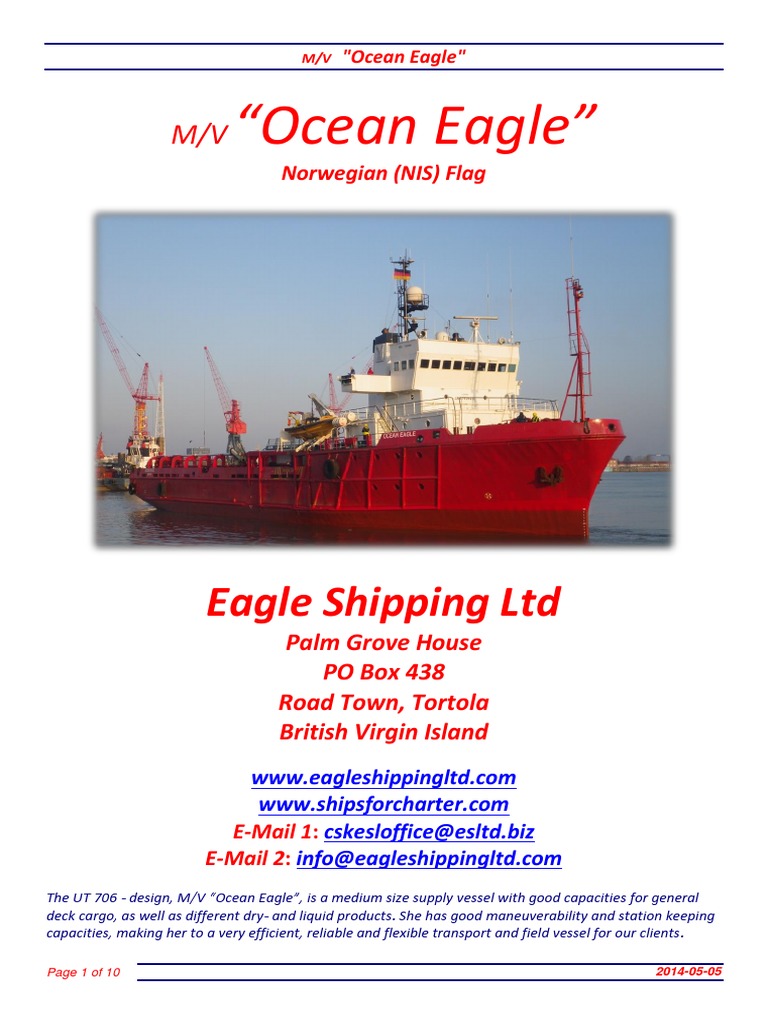 Specification | PDF | Tonnage | Ships