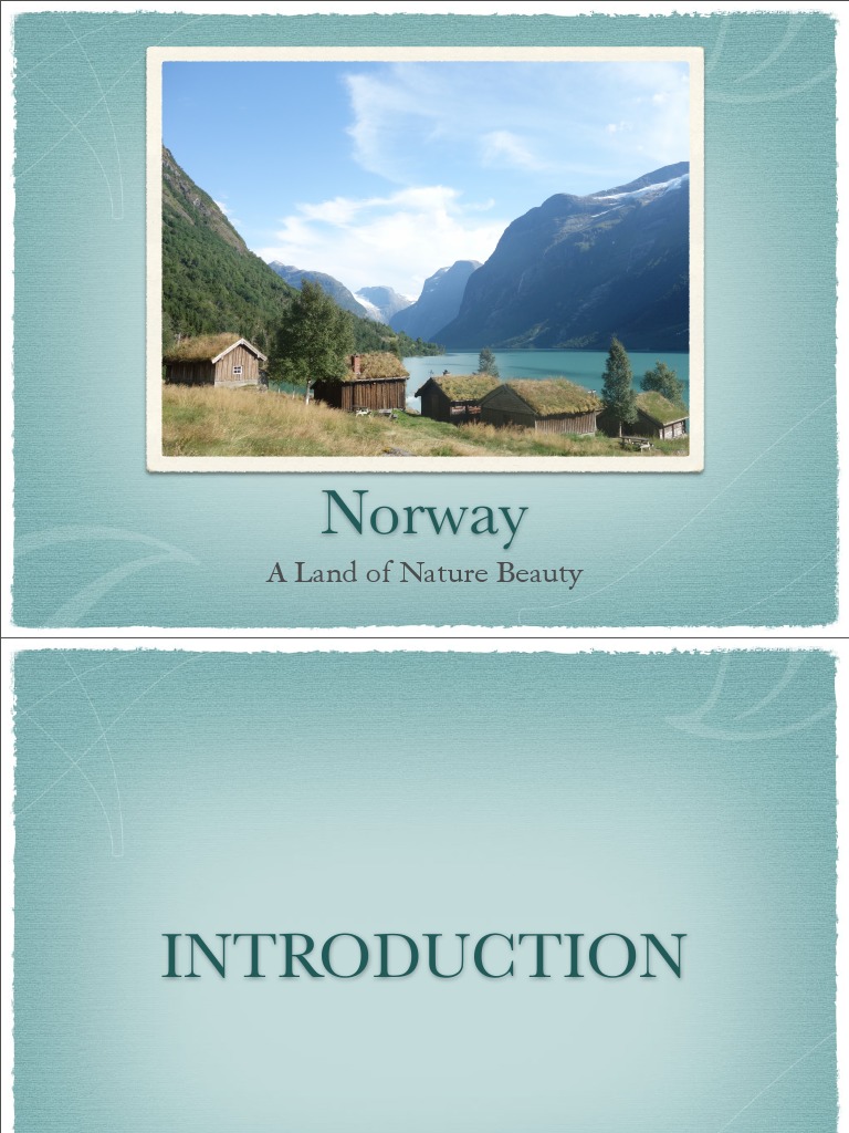 112 - Country Presentation Sample | PDF | Norway | Oslo