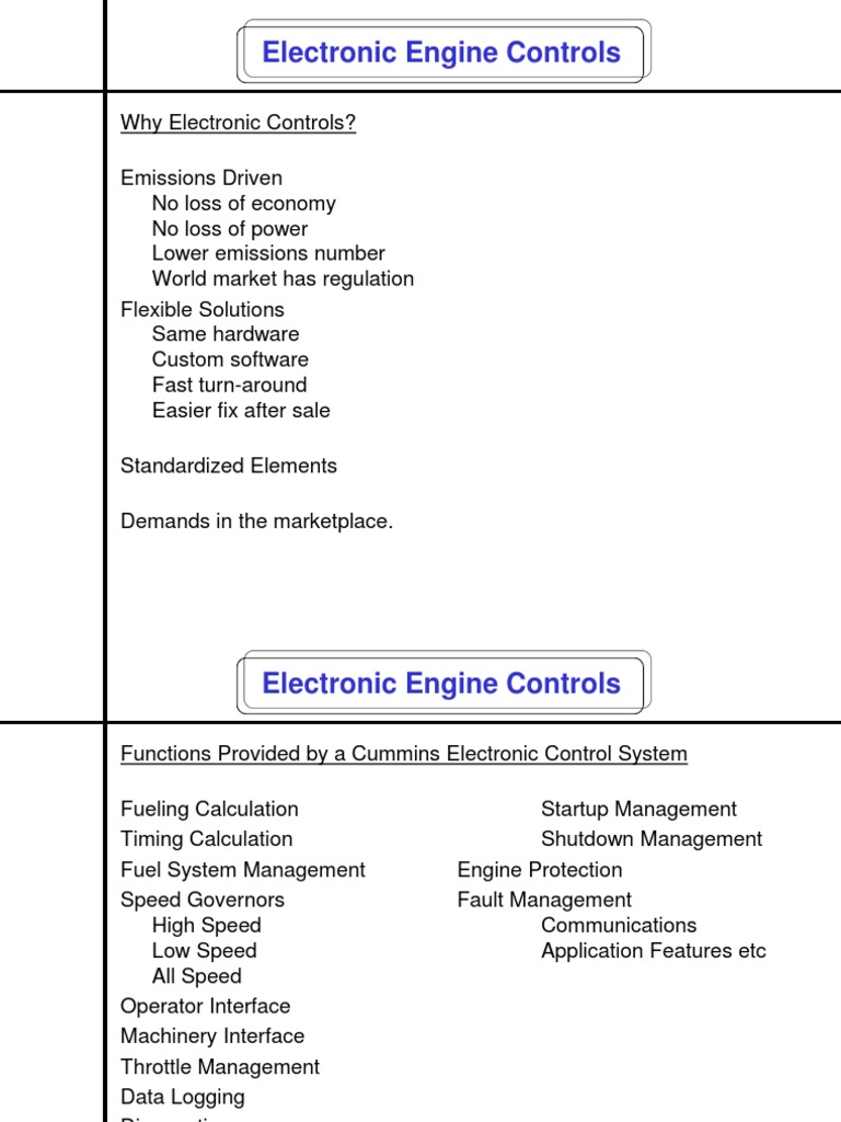 Electronic Control System | PDF | Machines | Sensor