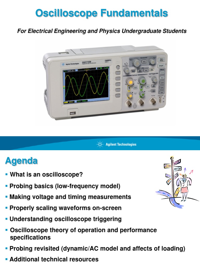 Oscilloscope Fundamentals: For Electrical Engineering and Physics Undergraduate Students | PDF ...