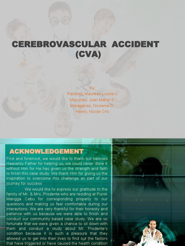 Cerebrovascular Accident (CVA) | PDF | Human Brain | Stroke