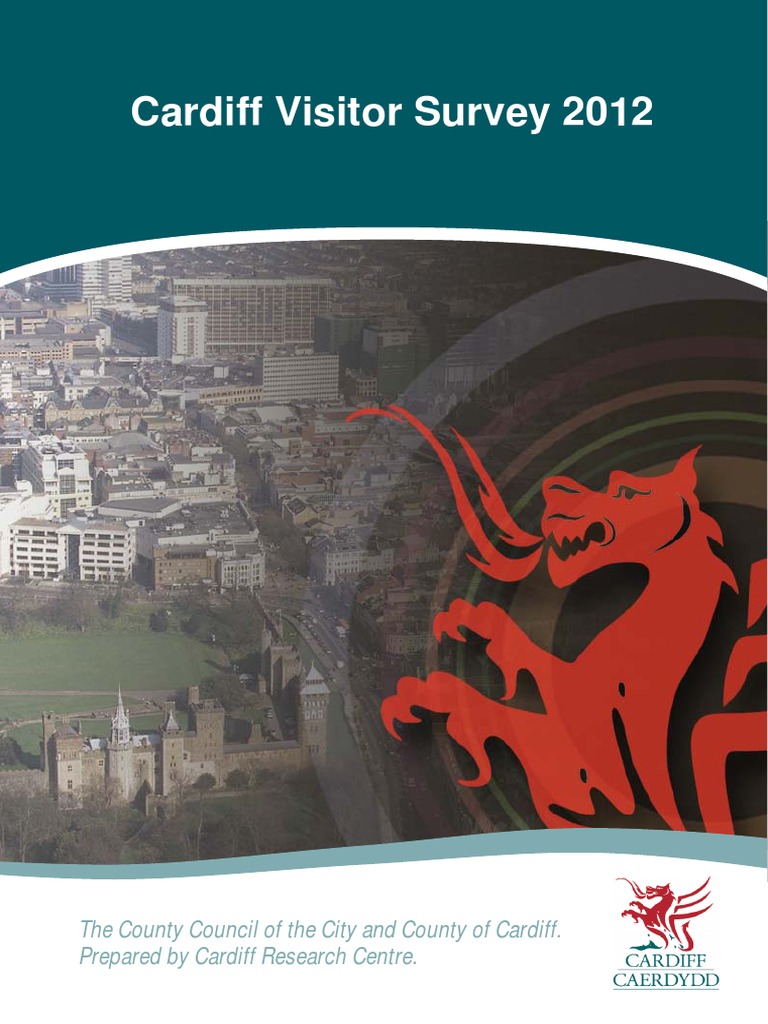 CCardiff Visitor Survey 2012 Report | PDF | Wales | Survey Methodology