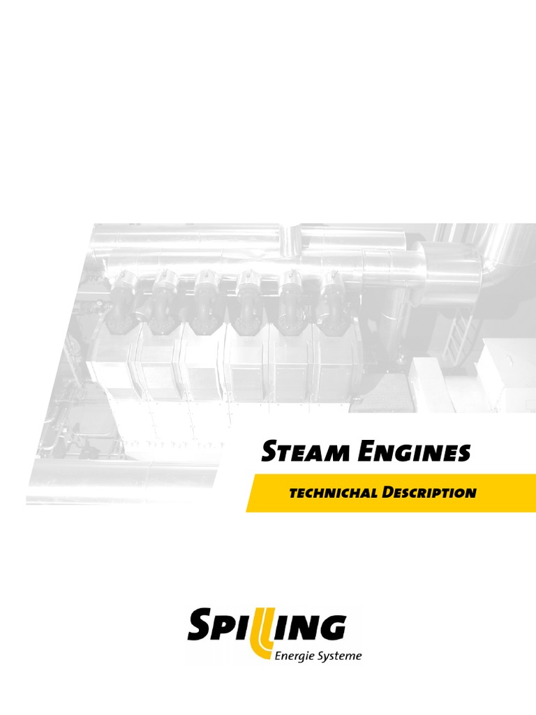 Technical Description Steam Engines | PDF | Steam Engine | Cogeneration