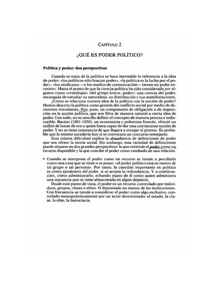 Que Es Poder Politico - Valles | PDF | Conflicto (proceso) | Gobierno