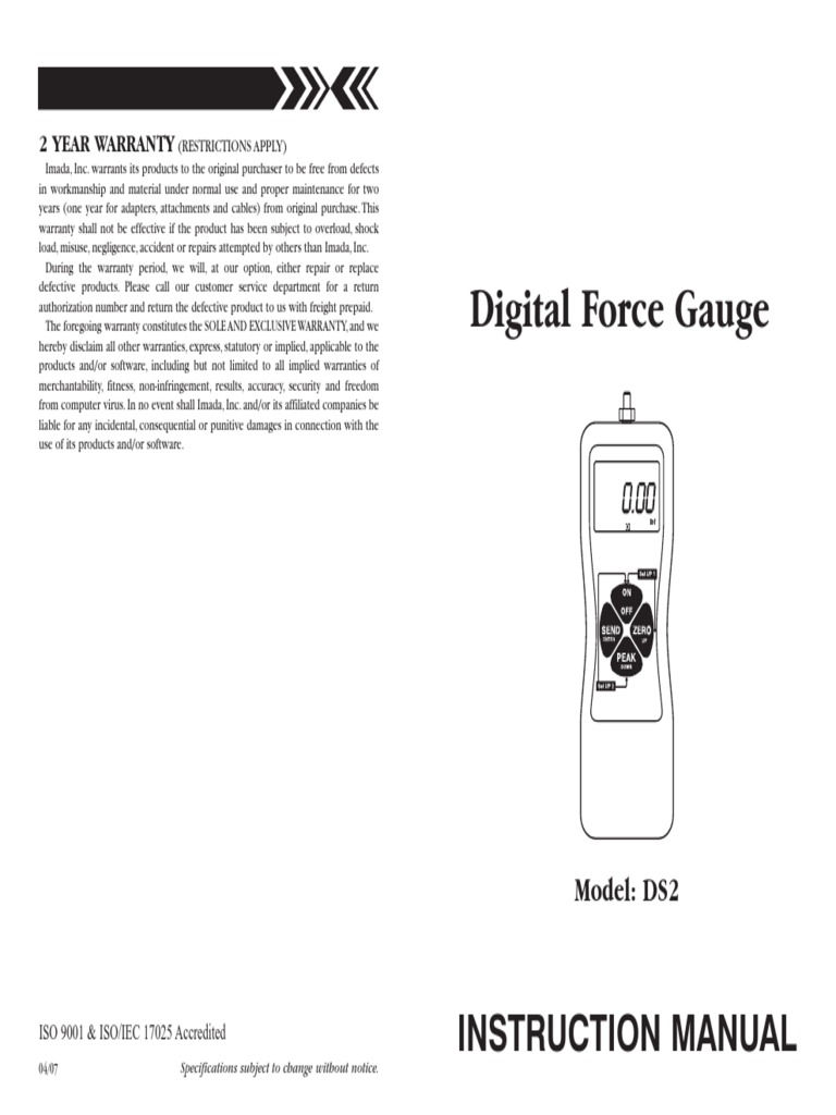 Imada DPS44 Ds2 Manual 1 | PDF | Battery Charger | Electronics