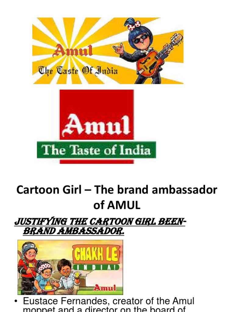 Amul's Iconic Cartoon Girl | PDF | Brand | Marketing