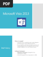 Microsoft Visio Training | PDF | Page Layout | Menu (Computing)
