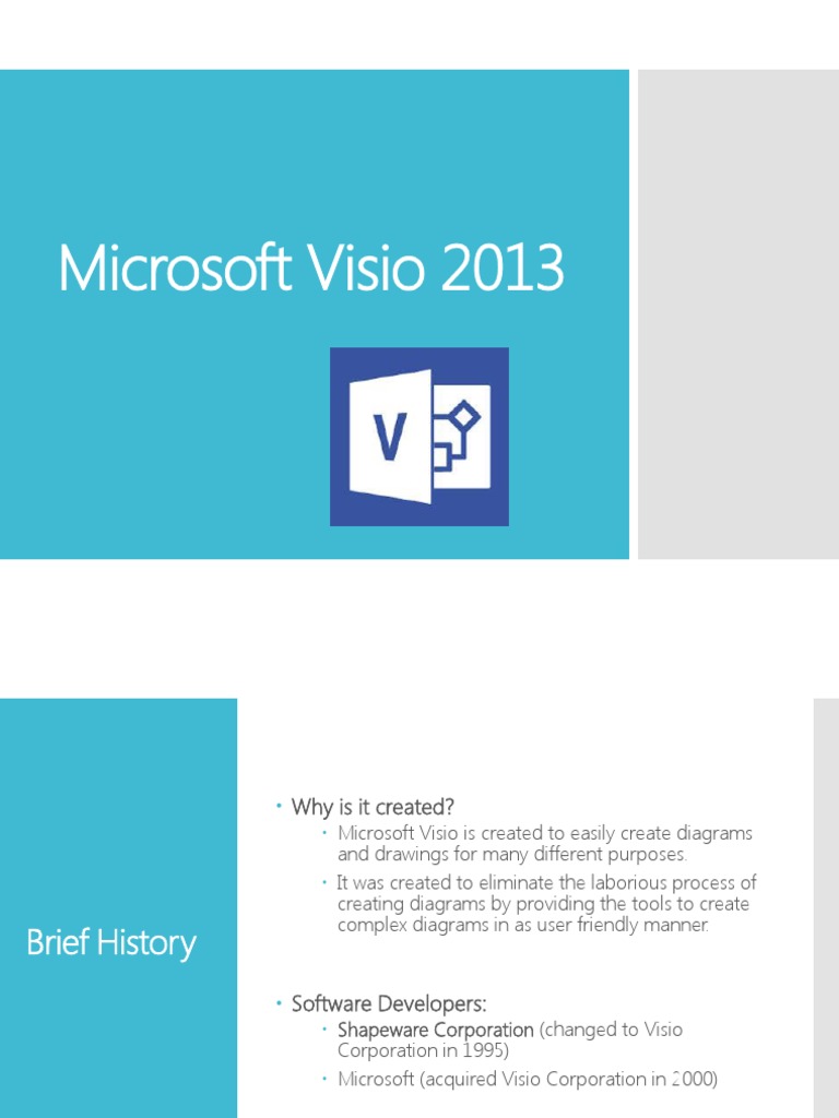 Microsoft Visio 2013 Overview | PDF | Office 365 | Microsoft Excel