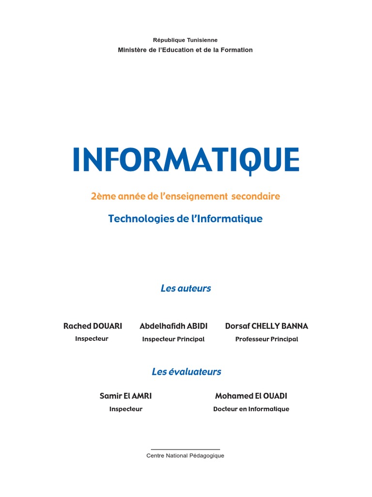 2ème SI Informatique | PDF | Informatique | Virus informatique