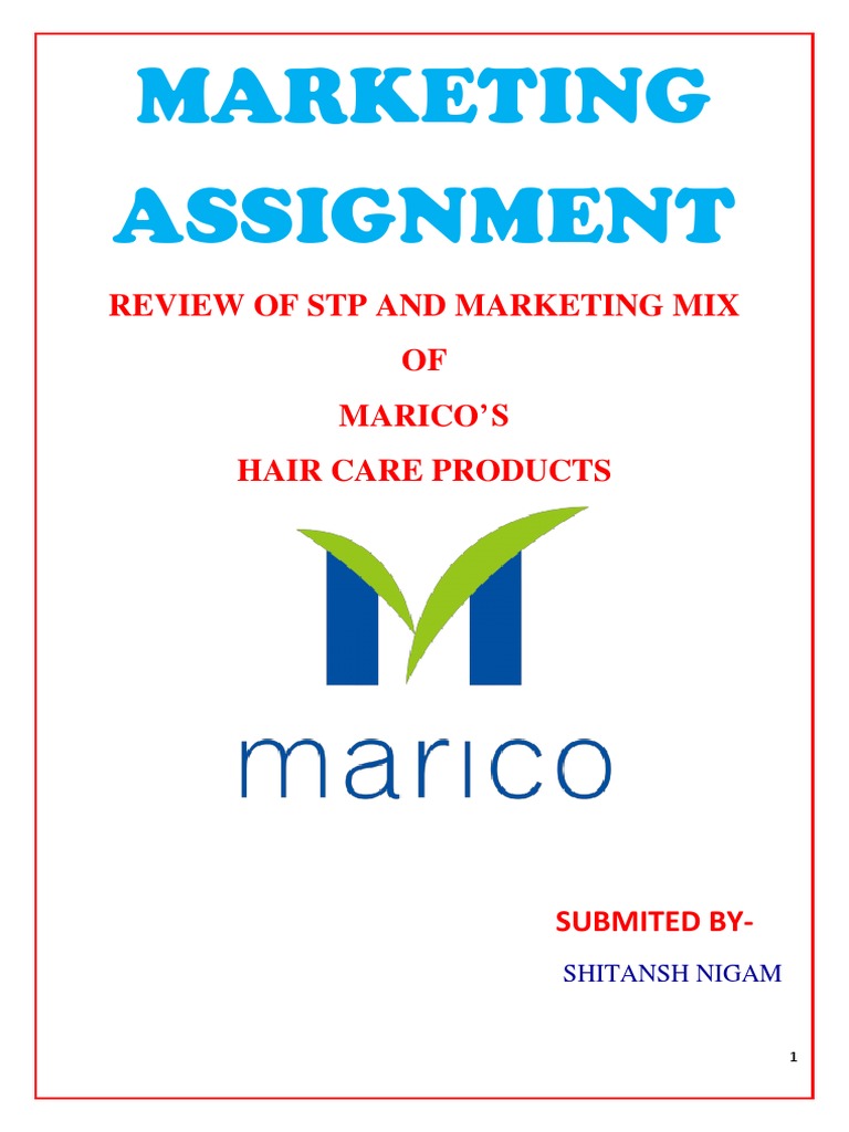 Marico's Hair Care Products | PDF | Business Economics | Business