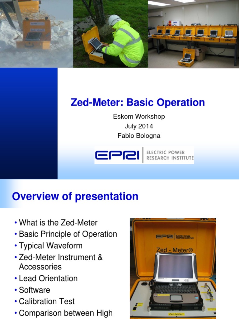Zed-Meter Basic Operation | PDF | Electrical Impedance | Electric Current