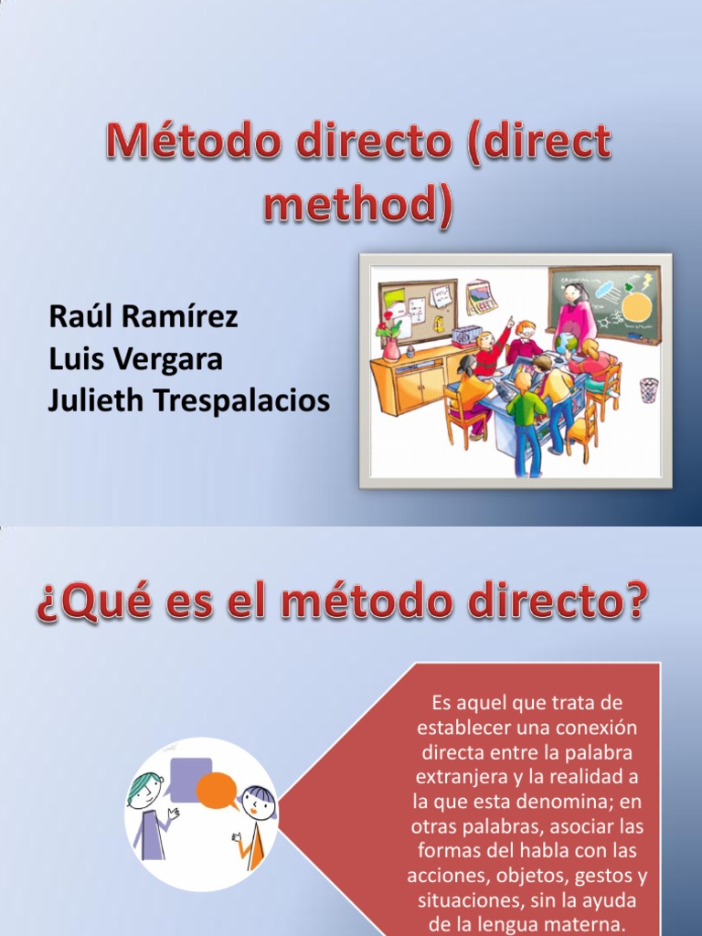 Direct Method | PDF