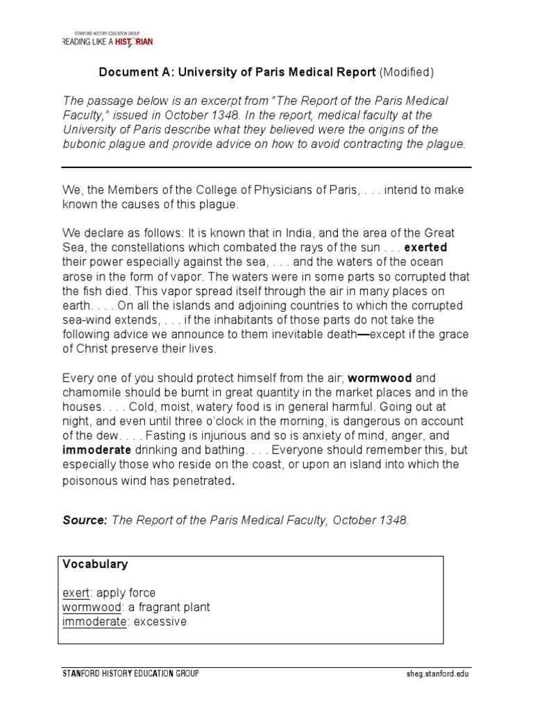 Black Death Primary Sources | PDF | Aleppo | Wellness