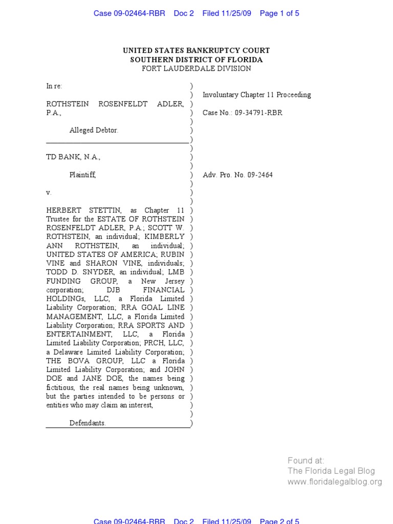 Motion to Deposit Funds in Court Registry | PDF | Lawsuit | Complaint
