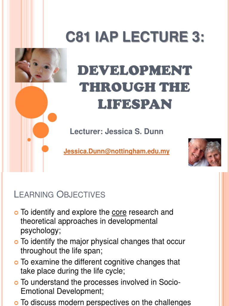 Exploring Physical, Cognitive and Socio-Emotional Development Across ...