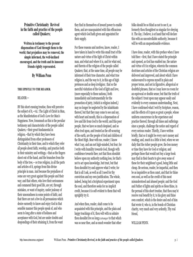 William Whiston - Primitive Christianity Revived | PDF | Grace In Christianity | Justification ...