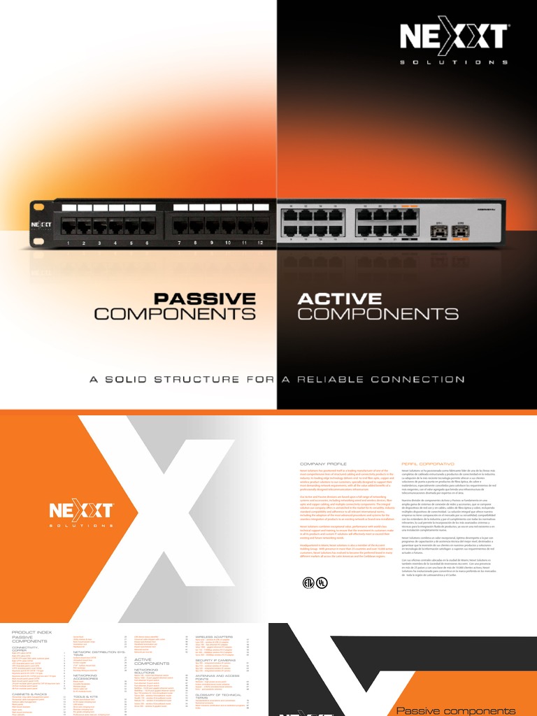 Nexxt Solutions Catalogue 2014 | PDF | Physical Layer Protocols | Computer Networking