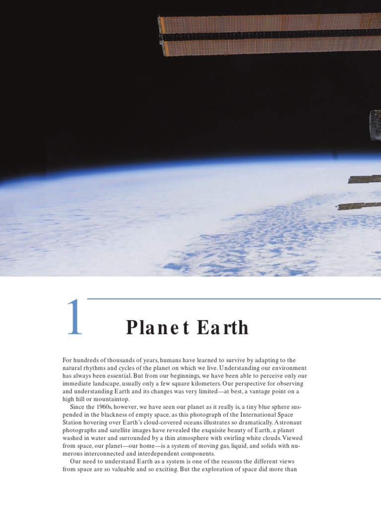 Planet Earth | PDF | Mantle (Geology) | Crust (Geology)