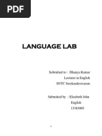 Introduction To Mozhigal Vision For Language Lab | PDF