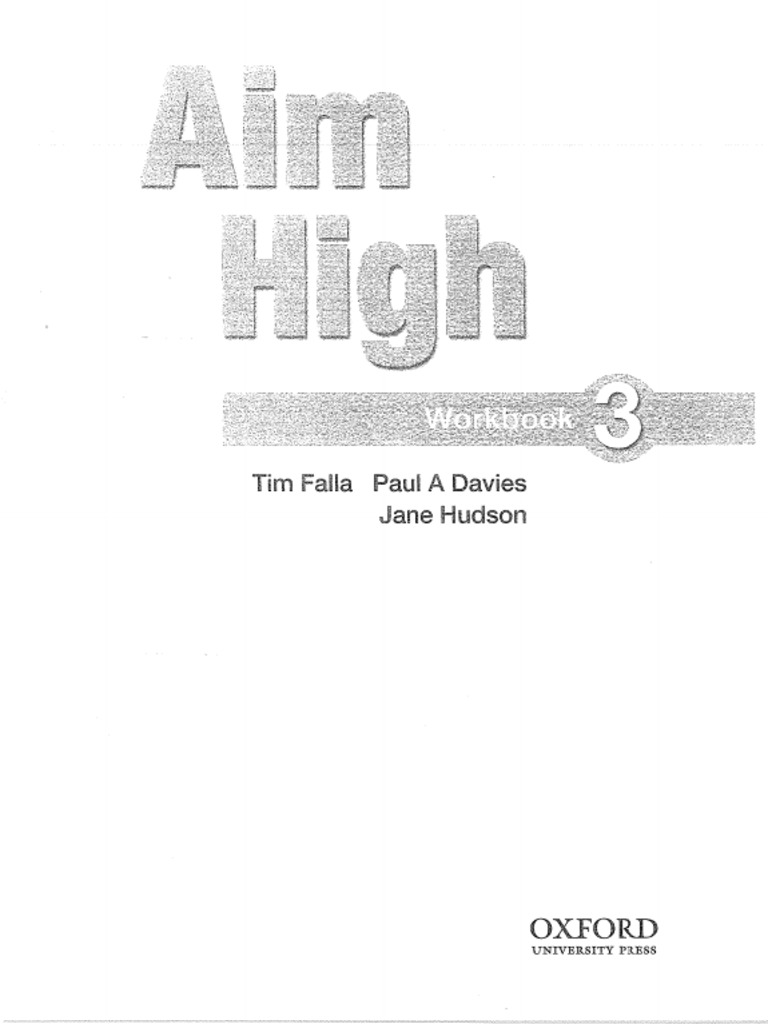 Aim High 3 Workbook