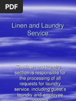 Laundry Operation and Laundry Flow Chart | PDF | Washing Machine | Laundry