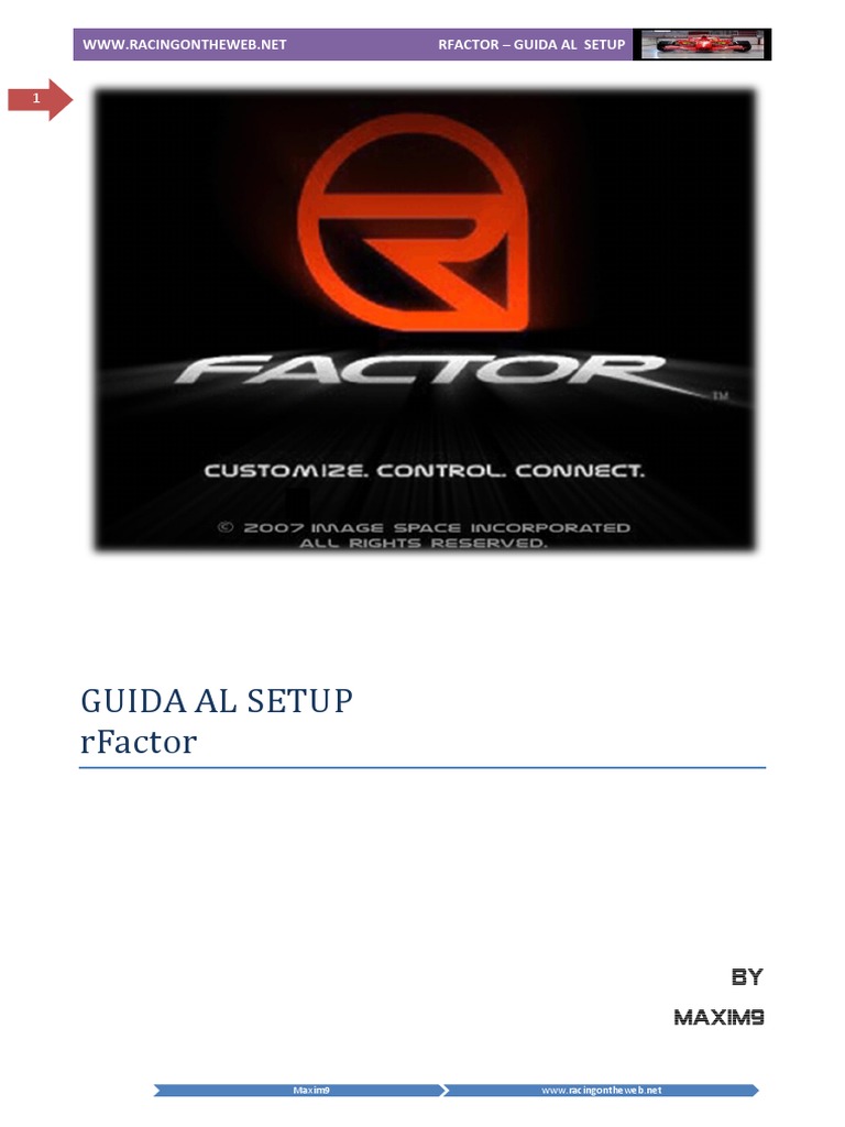 Rfactor Guida Al Setup | PDF