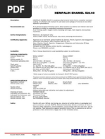Hempel Hempathane HS 55610 Data Sheet | PDF | Paint | Abrasive